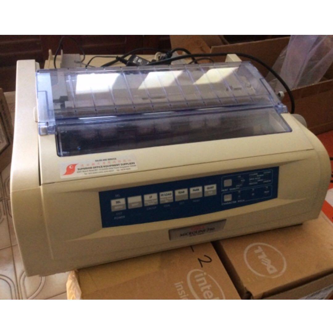 Oki Microline 790 Printer for 4 ply printing, Computers & Tech ...