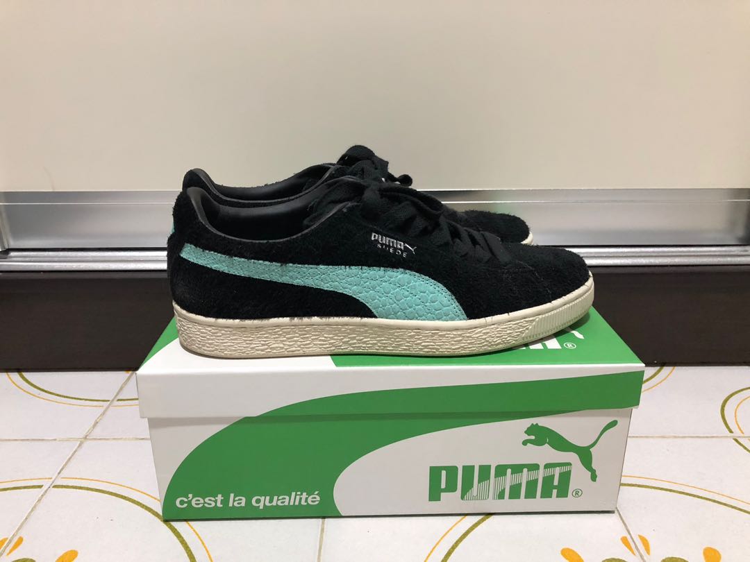 Puma X Diamond suede, Men's Fashion, Footwear, Sneakers on Carousell
