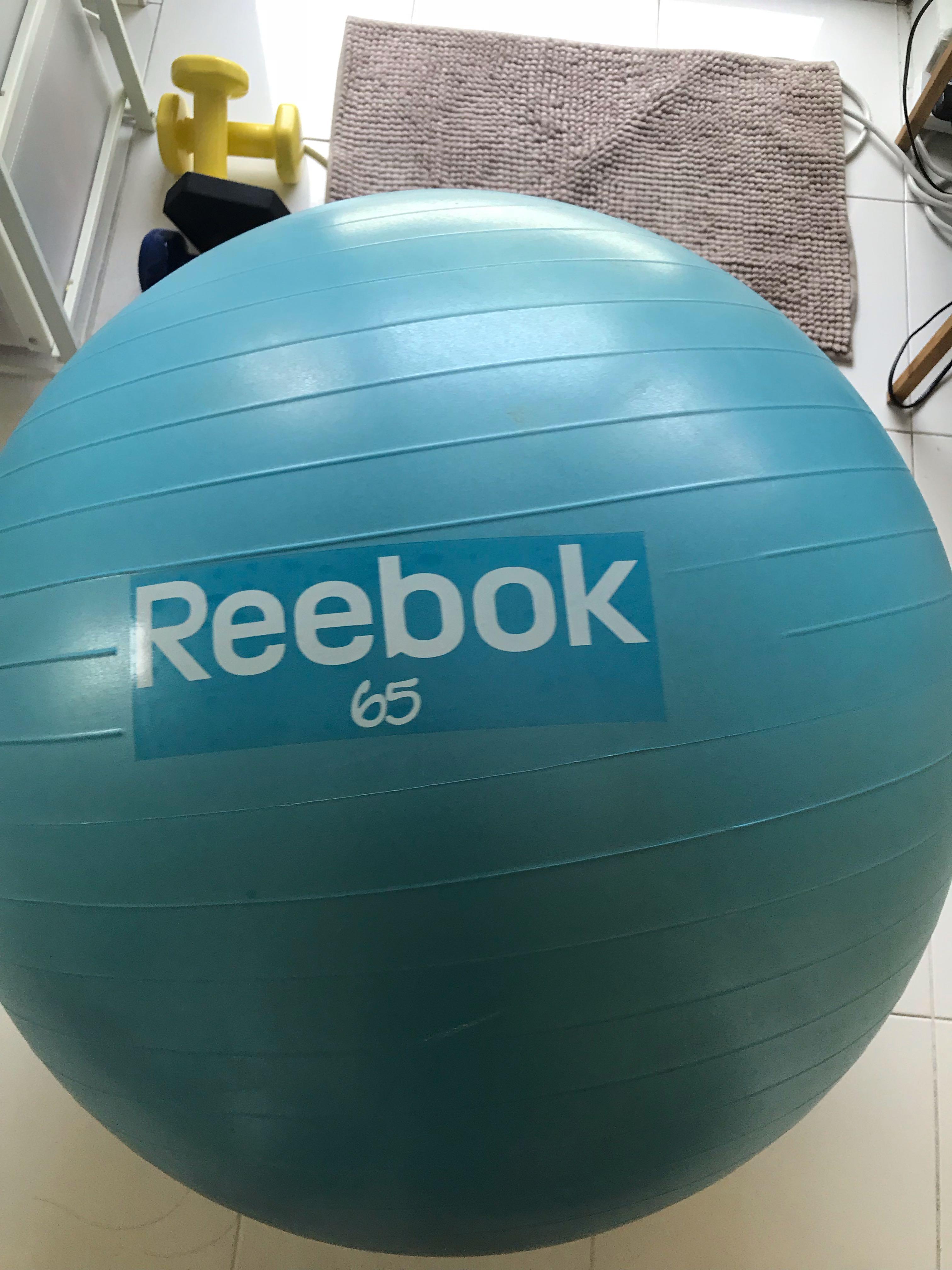 Reebok exercise ball, Sports Equipment, Exercise & Fitness, Cardio ...