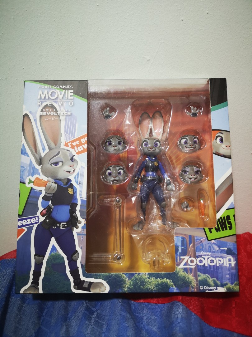 Revoltech Zootopia Judy, Hobbies & Toys, Toys & Games on Carousell