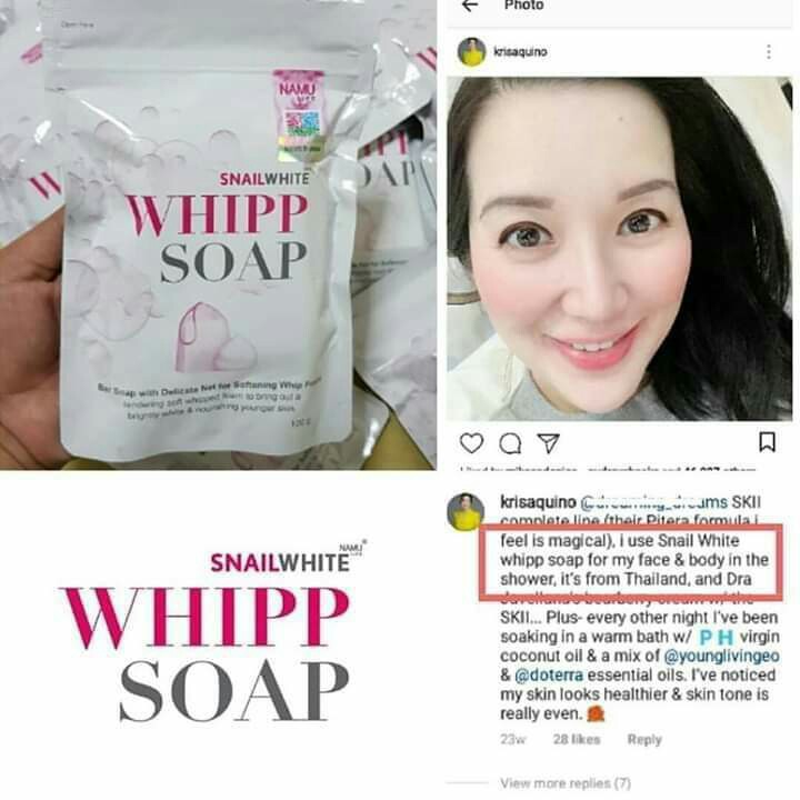 SNAIL WHITE SOAP, Beauty & Personal Care, Oral Care on Carousell