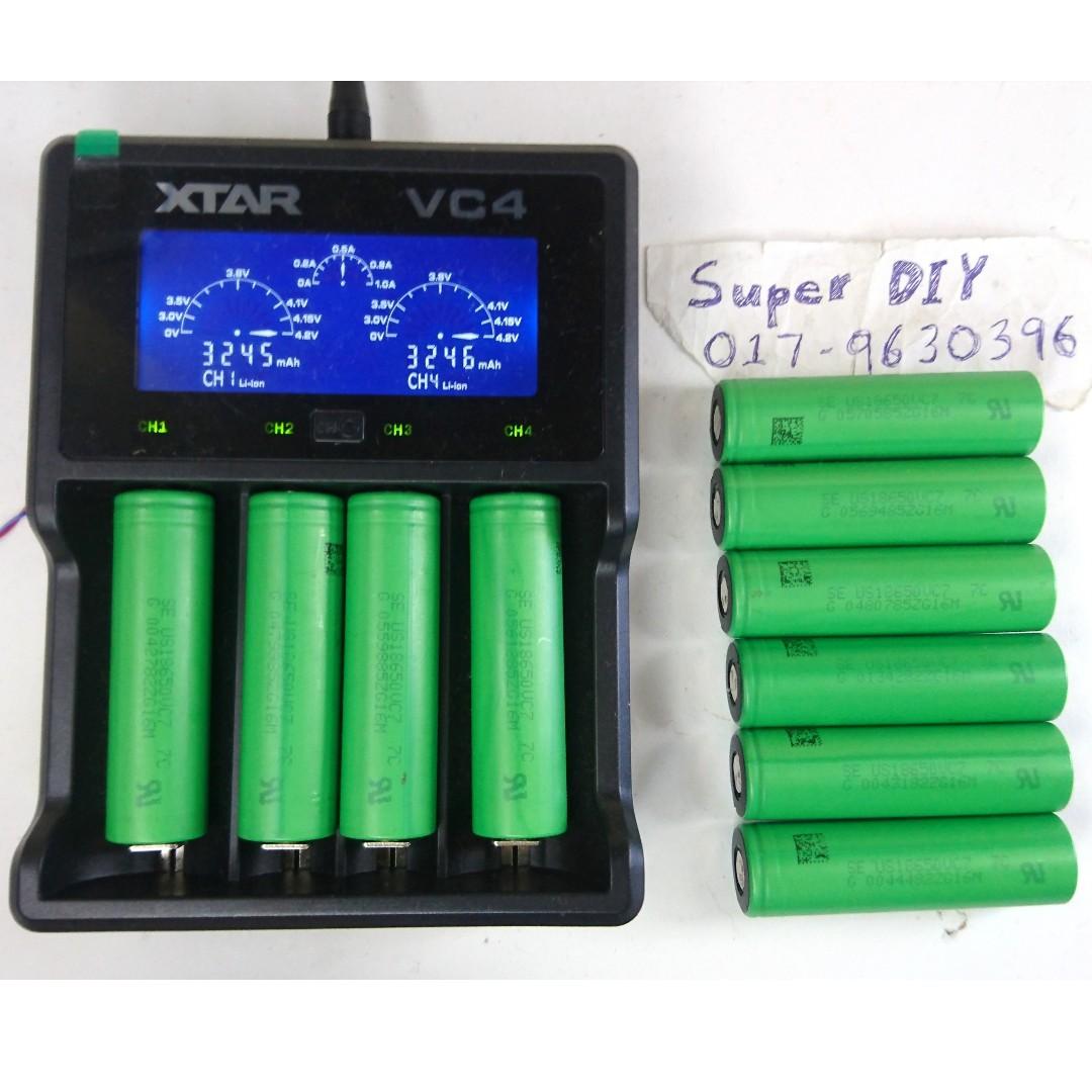 Sony 18650 US18650 VC7 3.7V 3500mAh Rechargeable High Energy Battery Medical use, Computers ...