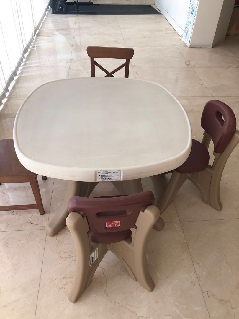 Step 2 table and chairs for kids, Babies & Kids, Baby Nursery & Kids ...