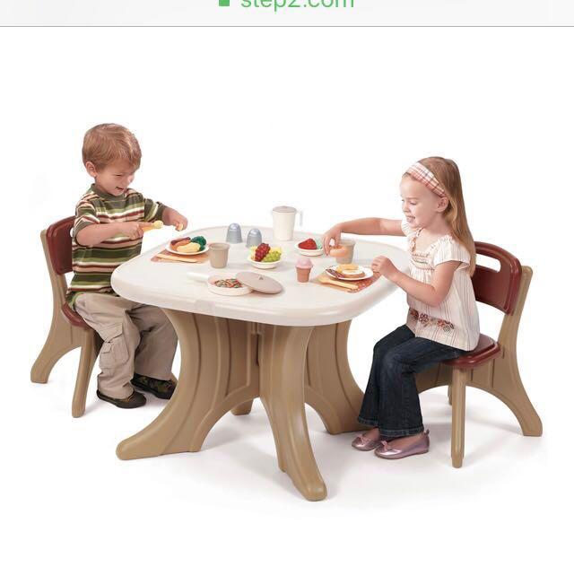 Step 2 table and chairs for kids, Babies & Kids, Baby Nursery & Kids ...