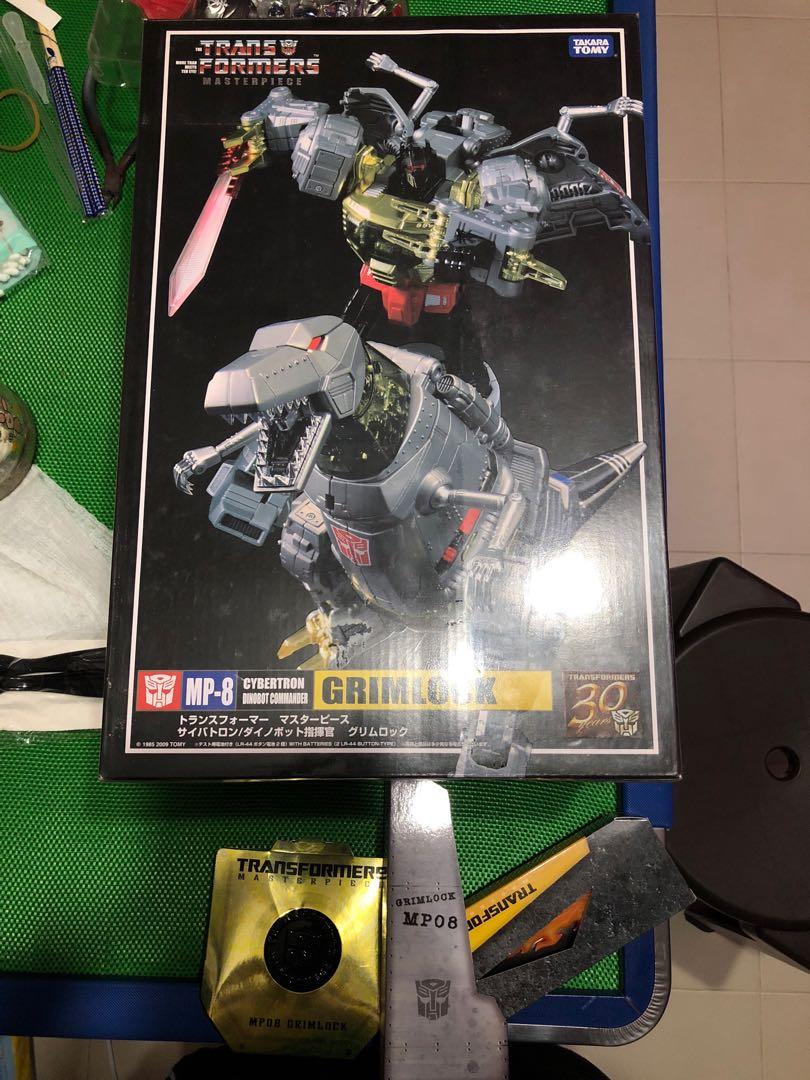 Transformers Takara Tomy Masterpiece MP8 MP-8 Grimlock Grim Lock 30th ...