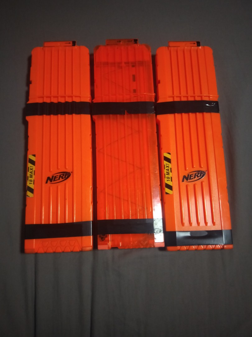 USED Nerf 18 round magazine, Toys & Games, Others on Carousell