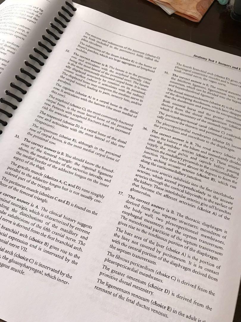 USMLE Step 1 Qbook Kaplan, Hobbies & Toys, Books & Magazines, Assessment Books on Carousell