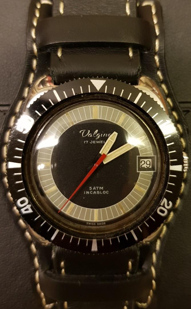 Vintage Diver VALGINE, Men's Fashion, Watches & Accessories, Watches on ...