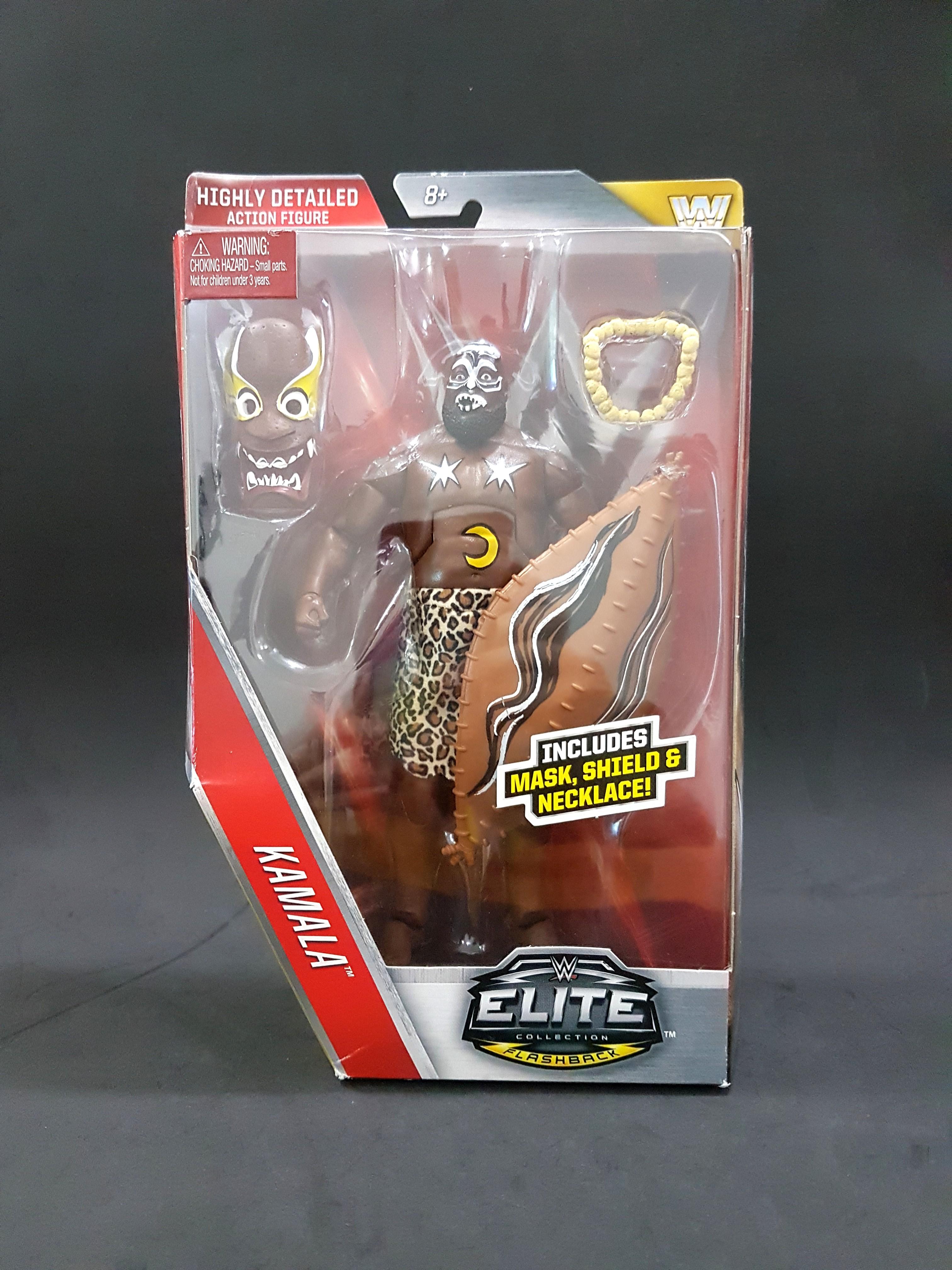 (RESERVED) WWE Mattel Elite Legend Series Kamala, Hobbies & Toys, Toys ...