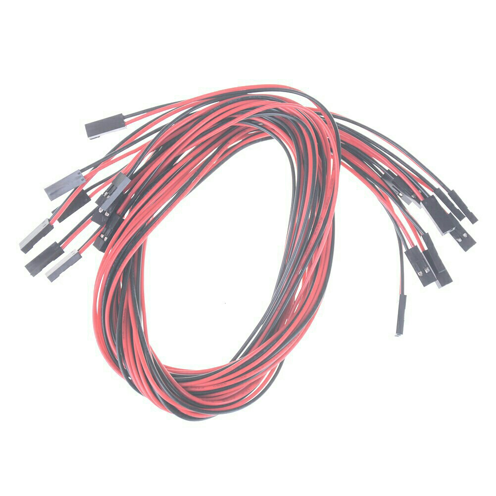 1Pcs 2Pin Cable Set Female-Female Jumper Wire Arduino 3D Printer Reprap ...
