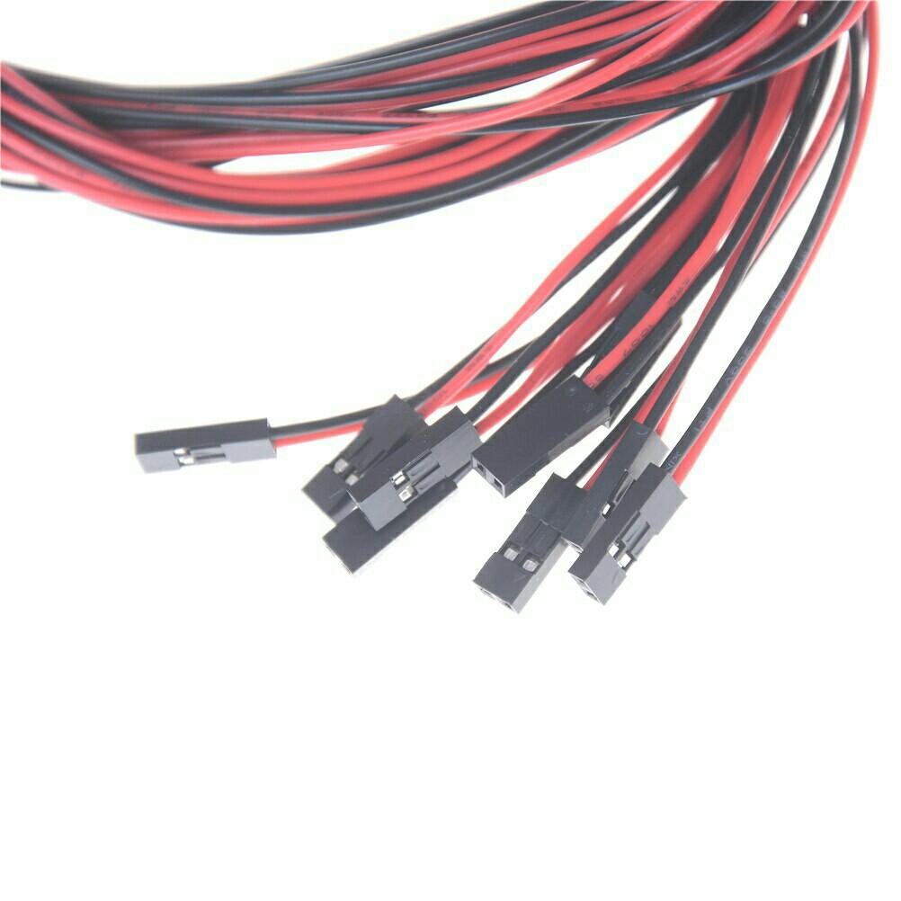 1Pcs 2Pin Cable Set Female-Female Jumper Wire Arduino 3D Printer Reprap ...