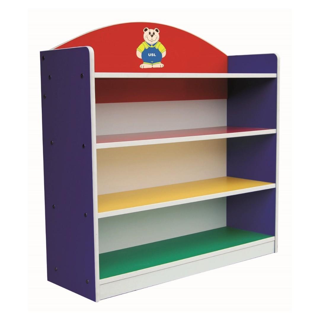 3 Level Multi-Coloured Storage Shelf - Q001, Furniture & Home Living ...