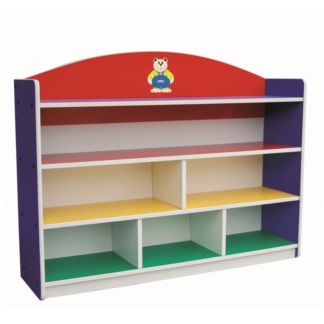 6 Level Multi-Coloured Large Storage Shelf - Q003, Furniture & Home ...