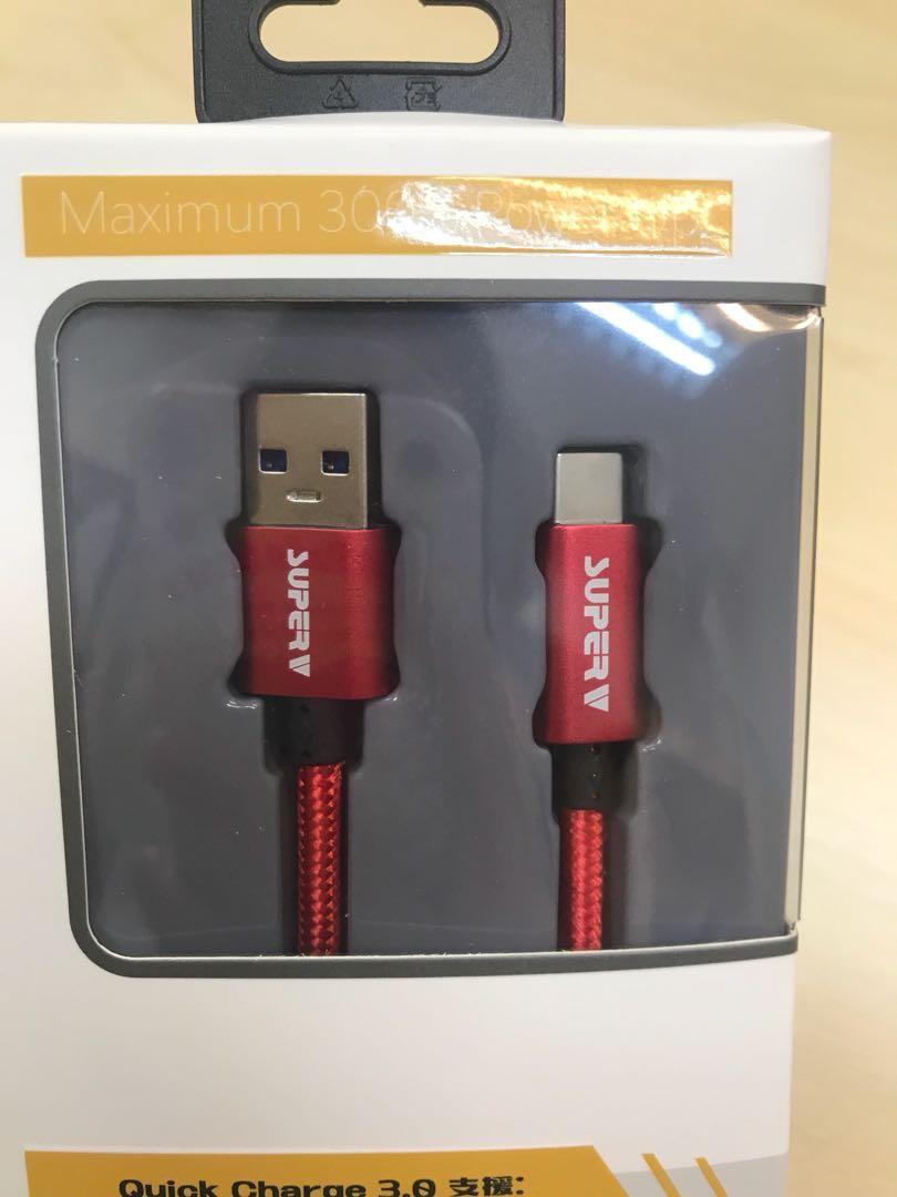 BN USB 3.1 TypeC Cable 5G Data 20 AWG 100% copper super v, Computers ...