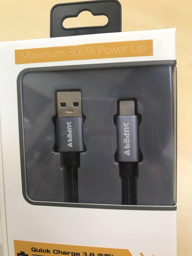 BN USB 3.1 TypeC Cable 5G Data 20 AWG 100% copper super v, Computers ...