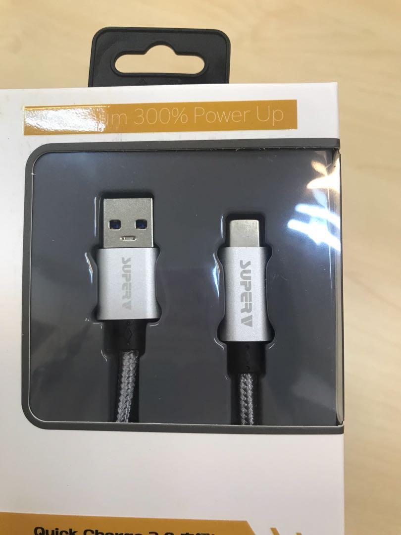 BN USB 3.1 TypeC Cable 5G Data 20 AWG 100% copper super v, Computers ...