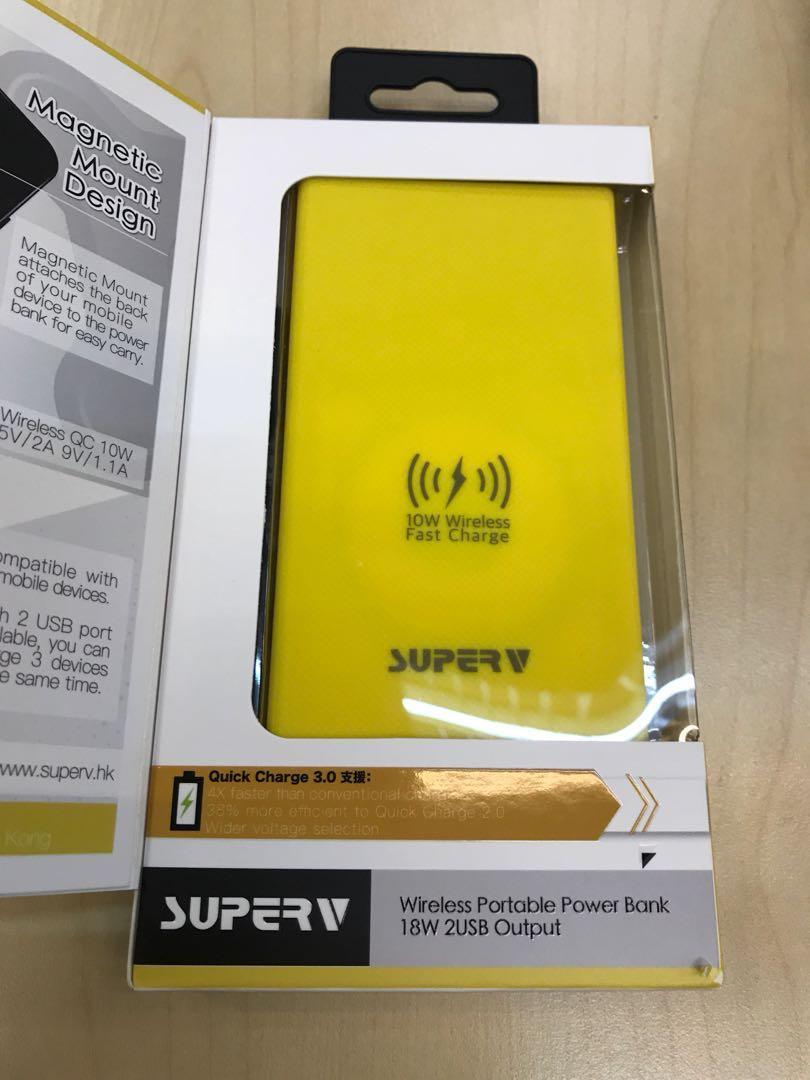 BN wireless powerbank 10000Mah 10W (Super V), Mobile Phones & Gadgets ...