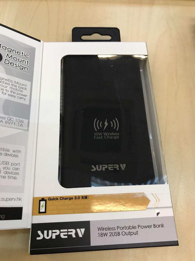 BN wireless powerbank 10000Mah 10W (Super V), Mobile Phones & Gadgets ...