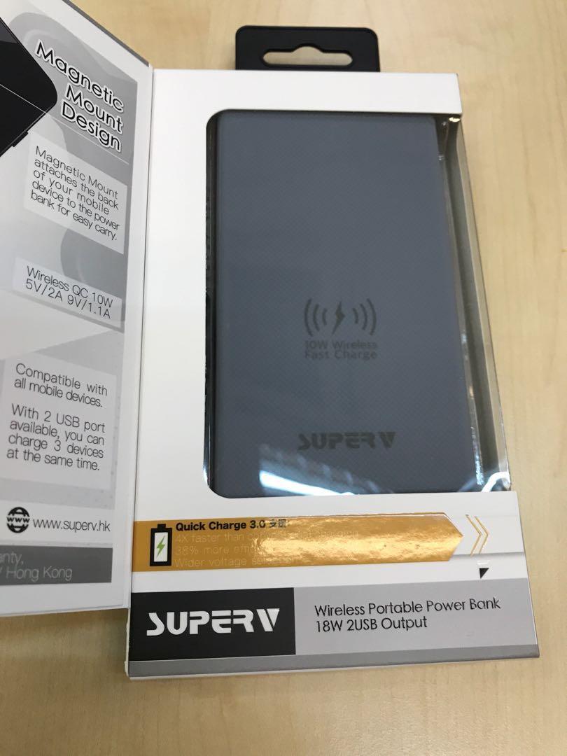 BN wireless powerbank 10000Mah 10W (Super V), Mobile Phones & Gadgets ...