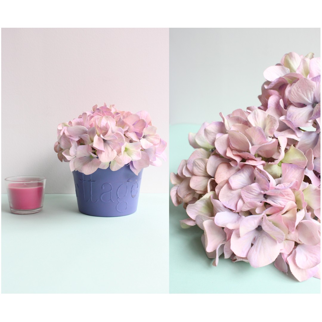 Bunga Artificial Soft Pink (SEWA), Furniture & Home Living, Home Decor ...