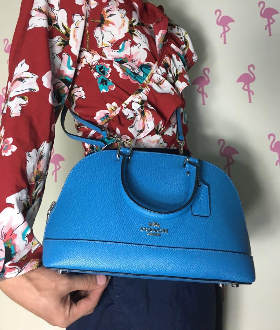 Coach Mini Sierra Satchel Sling Bag, Women's Fashion, Bags & Wallets ...