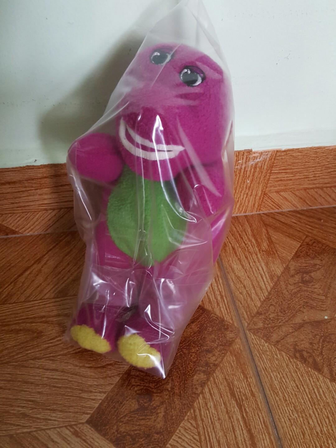 Cute barney, Hobbies & Toys, Toys & Games on Carousell