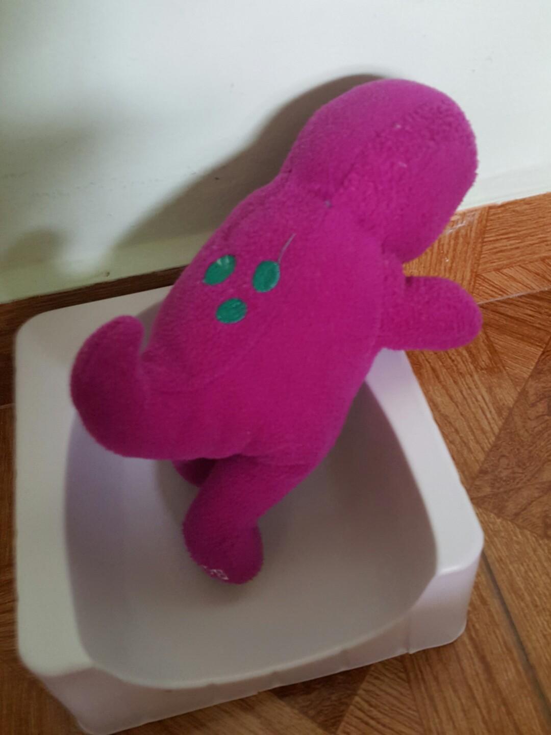 Cute barney, Hobbies & Toys, Toys & Games on Carousell