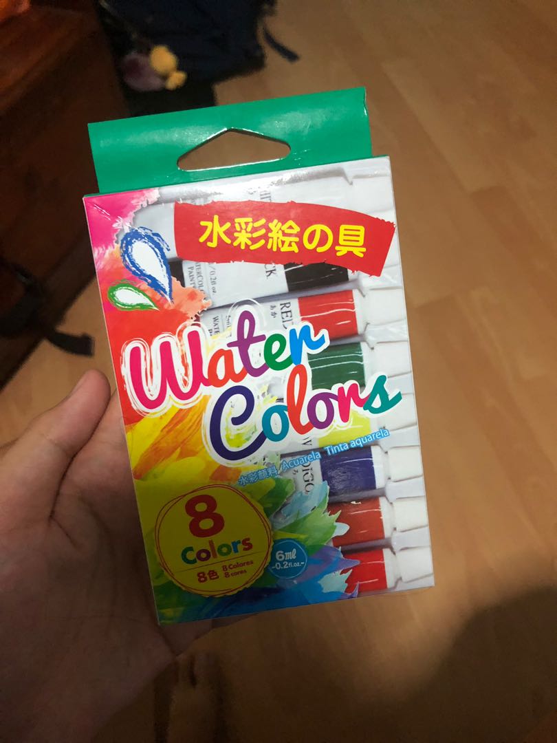 Daiso watercolour pack, Hobbies & Toys, Stationery & Craft, Craft ...