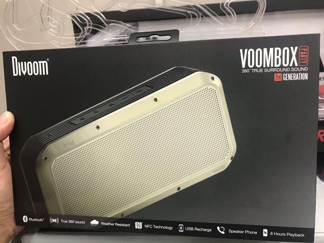 DIVOOM Voombox Party, Audio, Portable Music Players on Carousell