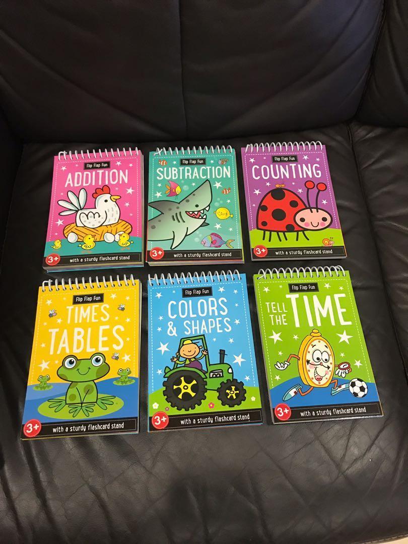 Educational Flash Card Stand Set (6 Pieces), Hobbies & Toys, Books ...