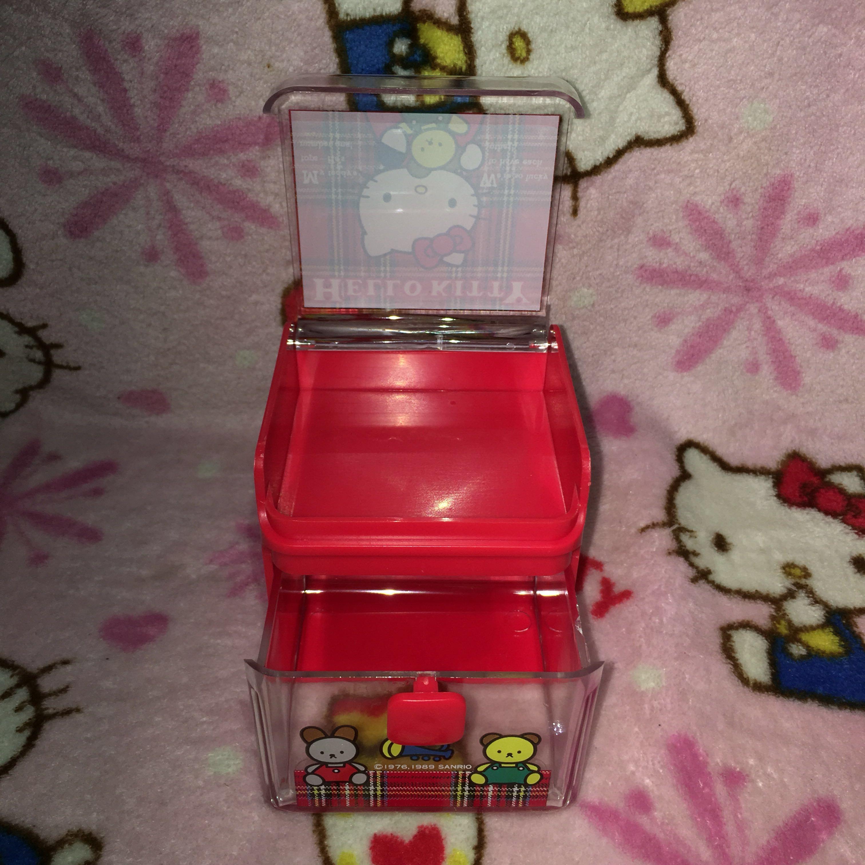 Hello Kitty Vintage 1989 Small Trinket Box Chest, Hobbies & Toys ...