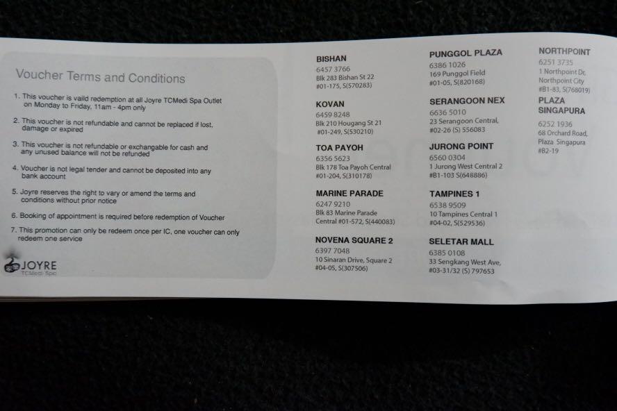 Joyre TCMedi Spa $10 Gift Voucher, Tickets & Vouchers, Vouchers on ...