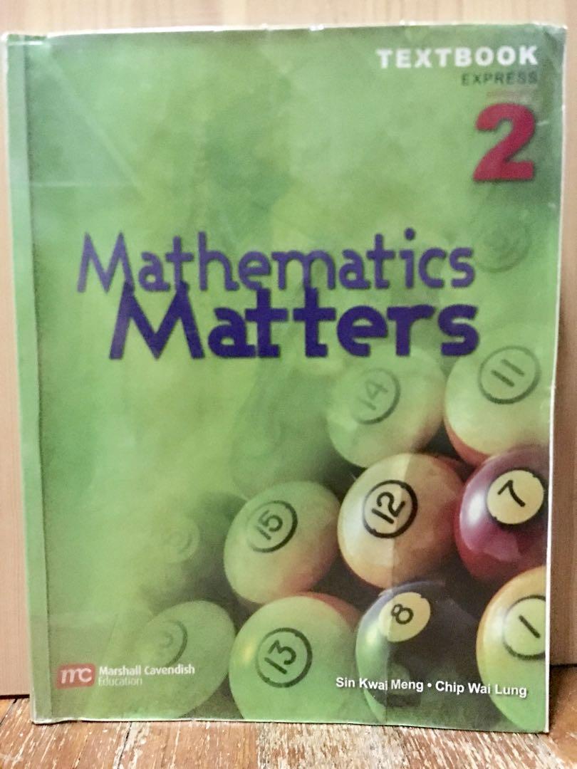 Mathematics Matters Texbook, Hobbies & Toys, Books & Magazines ...