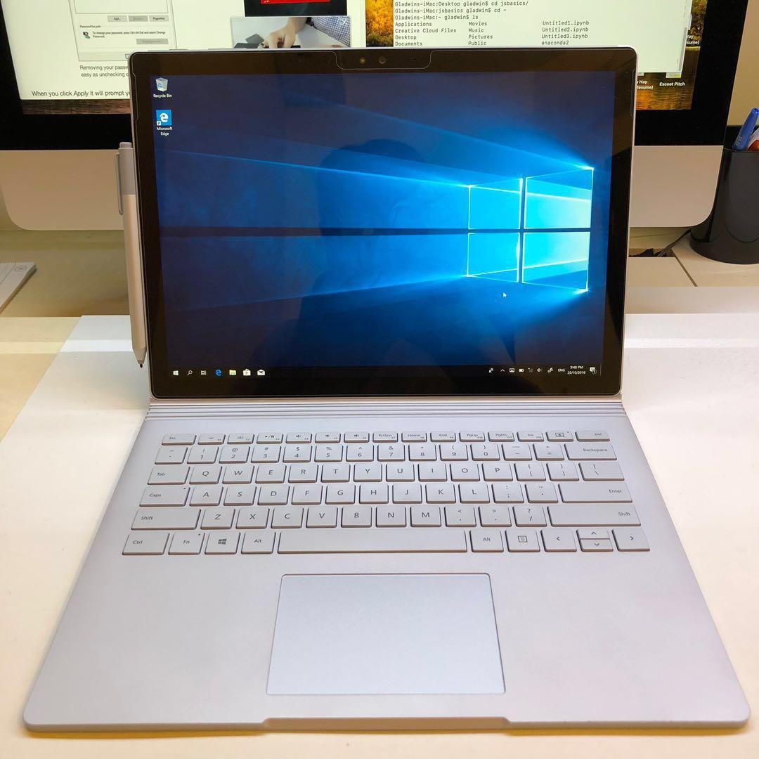 Microsoft Surface Book 1, Computers & Tech, Laptops & Notebooks on ...