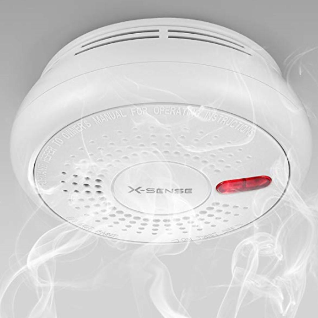 P9 X-Sense SD10F 10-Year Battery Smoke Alarm Fire Detector with Optical ...