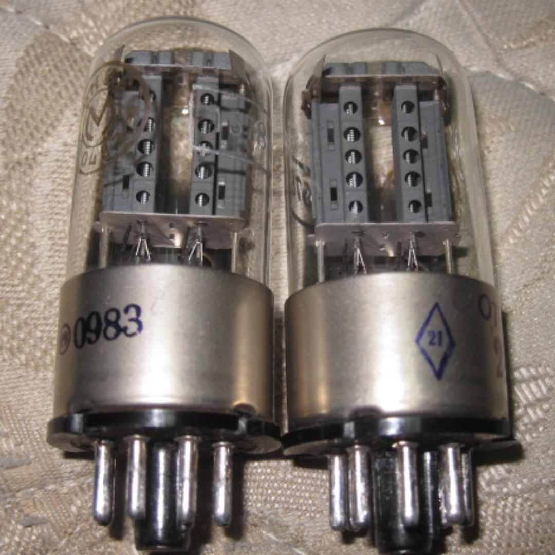 rare melz russian 6h8c 6sn7gt(1578) 5 hole plate metal base russian ...