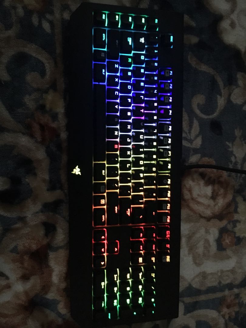 Razer Blackwidow Chroma Stealth Edition, Computers & Tech, Parts ...