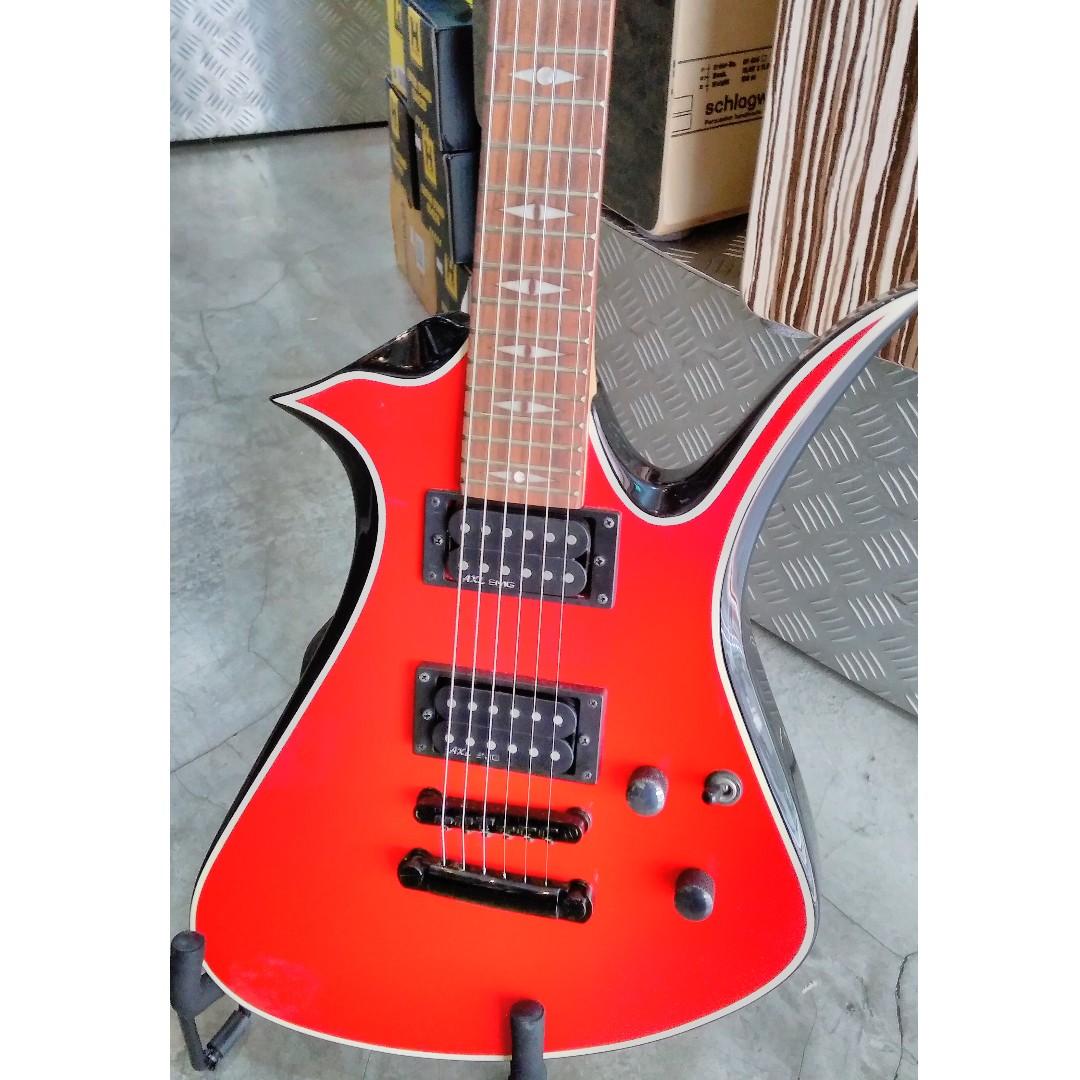 Johnson-Bloodsport Wavepoint Electric guitar w/EMG pickup (AXL 015 ...