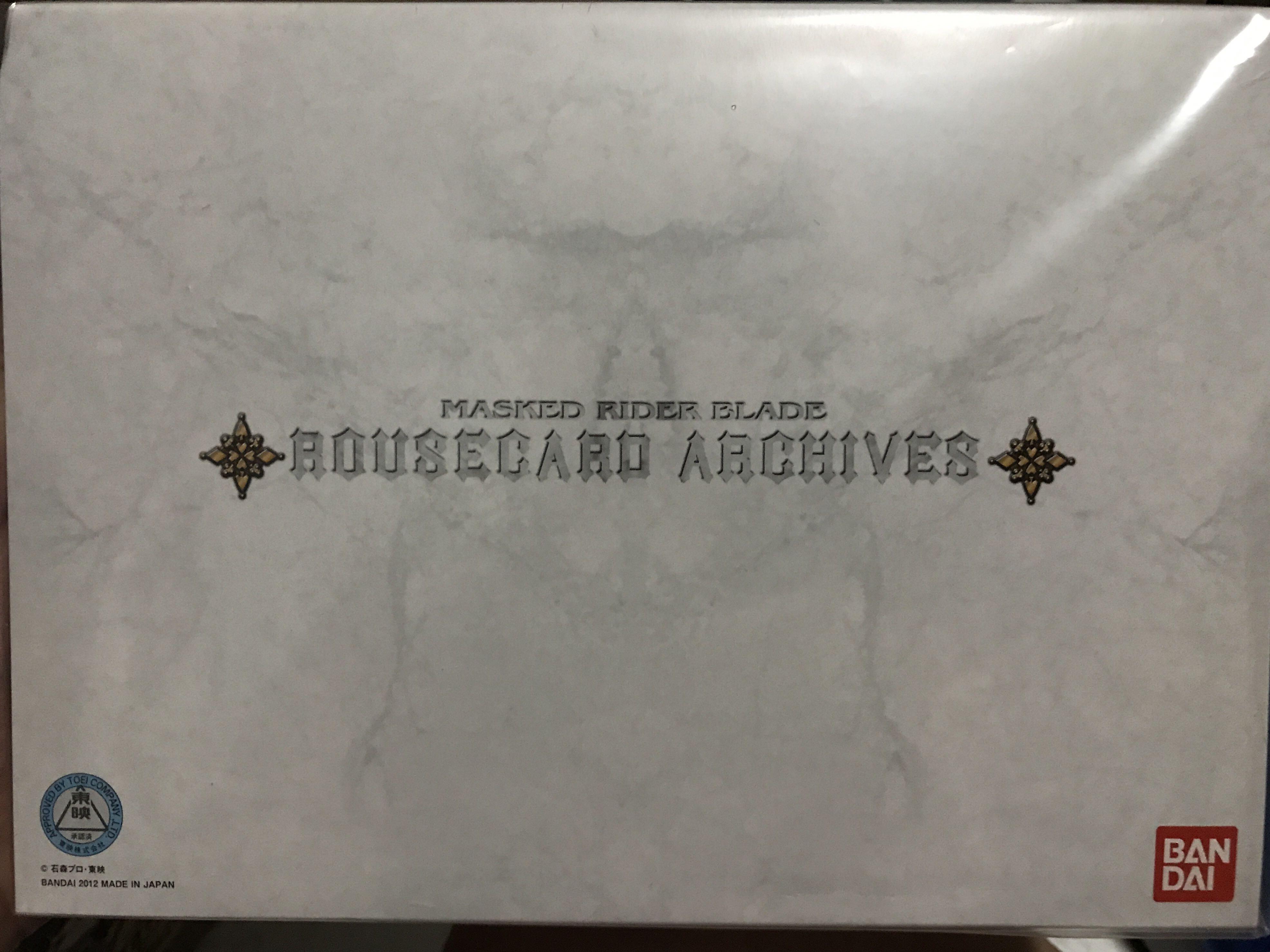 Rouse Cards Archives (Kamen Rider Blade), Hobbies & Toys, Toys & Games ...