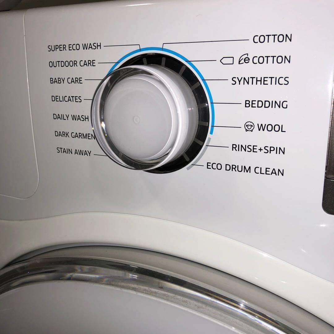 Samsung Eco Bubble Washing Machine WW80 8KG, TV & Home Appliances ...