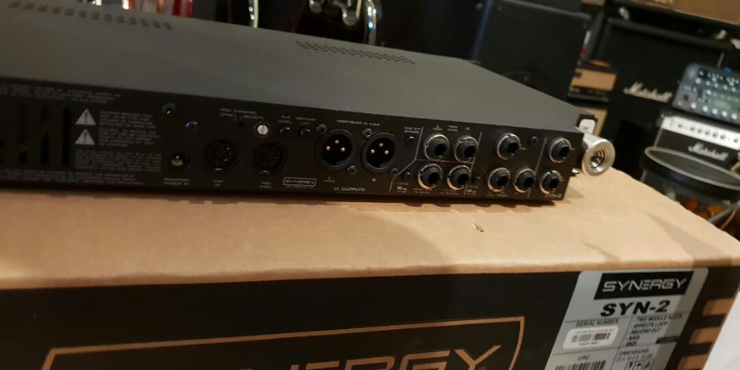 Synergy syn-2 preamp with slo and hbe module, Hobbies & Toys, Music ...