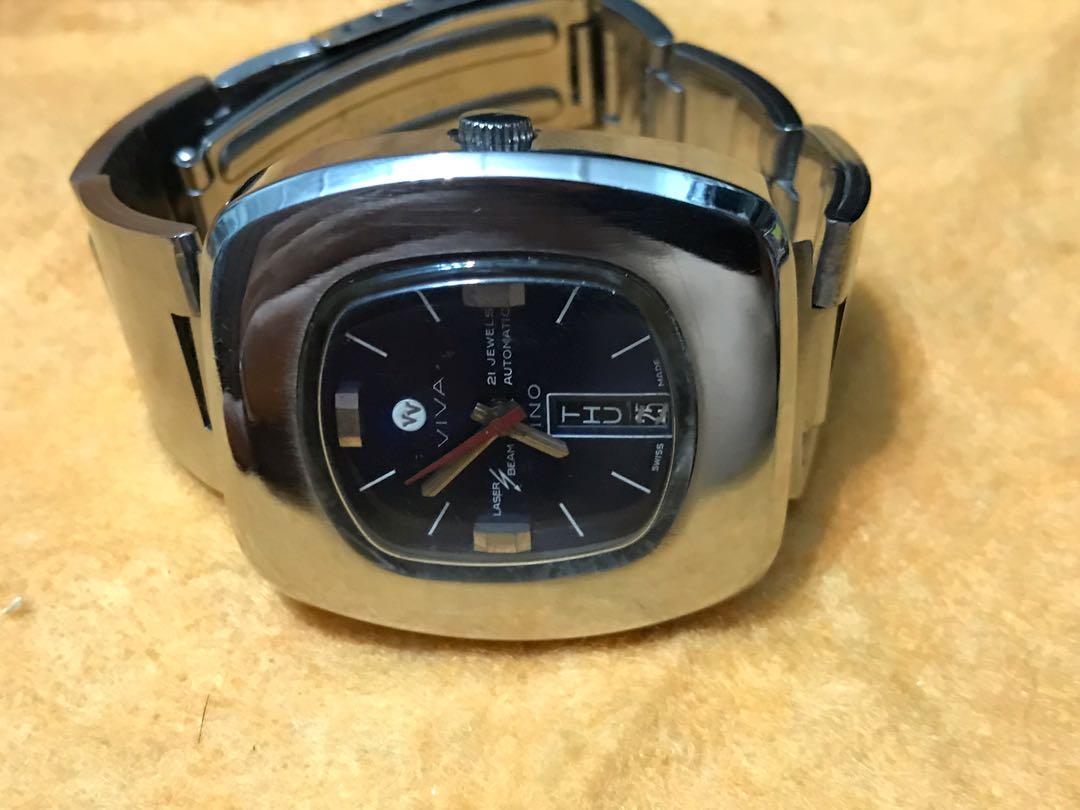 Viva Nino Laser Beam automatic men watch, Men's Fashion, Watches ...