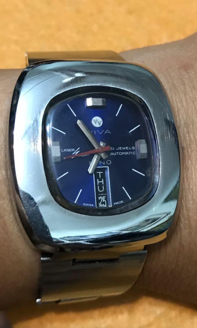Viva Nino Laser Beam automatic men watch, Men's Fashion, Watches ...