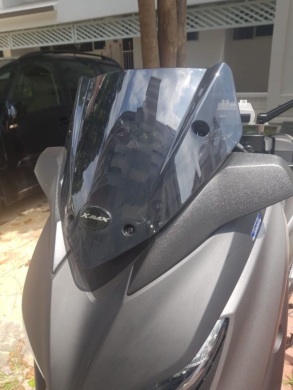 Xmax Windshield, Motorcycles, Motorcycle Accessories on Carousell