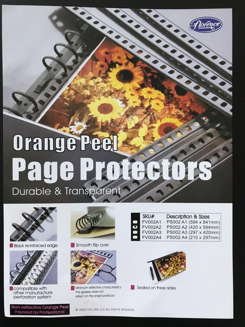 A2 portfolio clear folder, Hobbies & Toys, Stationery & Craft, Other ...