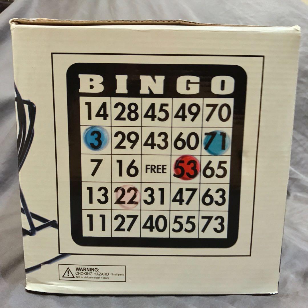 BINGO SET / TOTO Number Picker, Hobbies & Toys, Toys & Games on Carousell