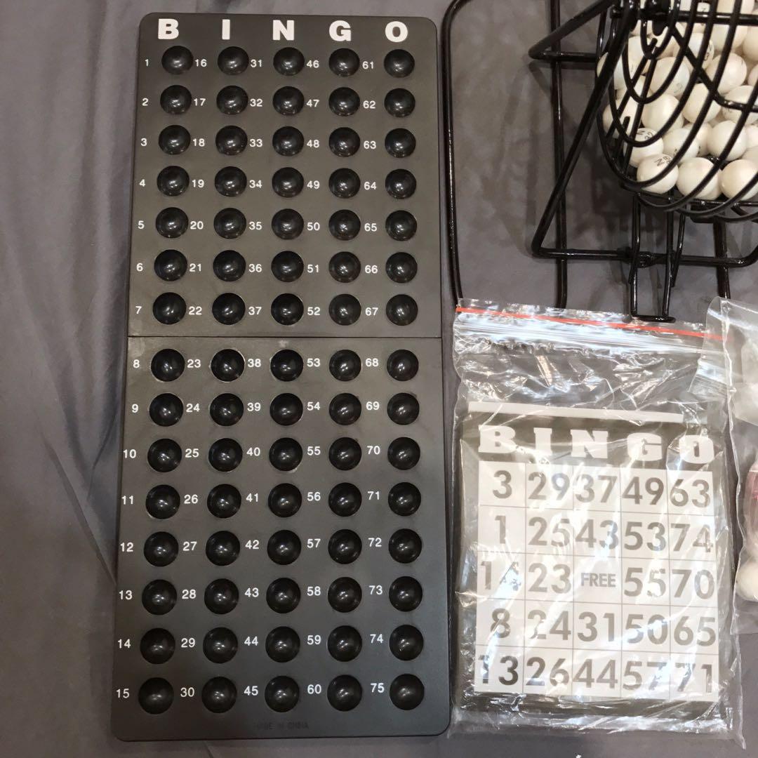 BINGO SET / TOTO Number Picker, Hobbies & Toys, Toys & Games on Carousell