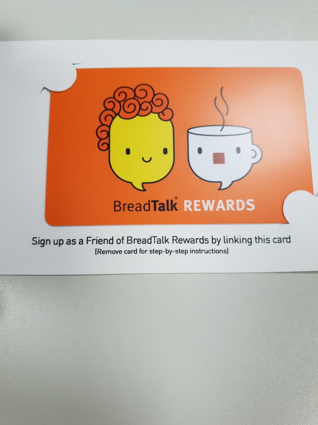 BREADTALK/TOASTBOX GIFT CARD, Food & Drinks, Packaged & Instant Food on ...