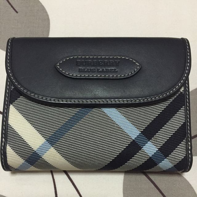 Burberry Blue Label Wallet, Women's Fashion, Bags & Wallets, Wallets ...