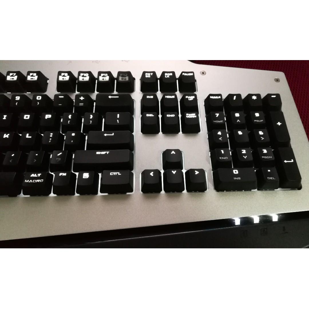 Cooler Master CM Storm Mech Mechanical Gaming Keyboard Aluminum casing ...